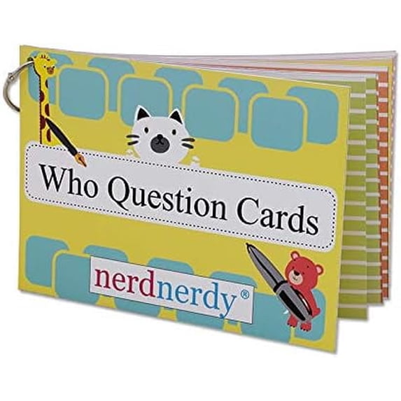 WHO Questions'- Autism Learning Material/Speech Therapy Tool/Sensory ...