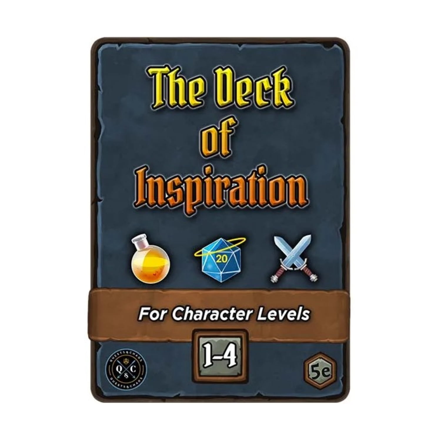 Quests and Chaos Deck of Inspiration Levels 1-4 New - Walmart.com