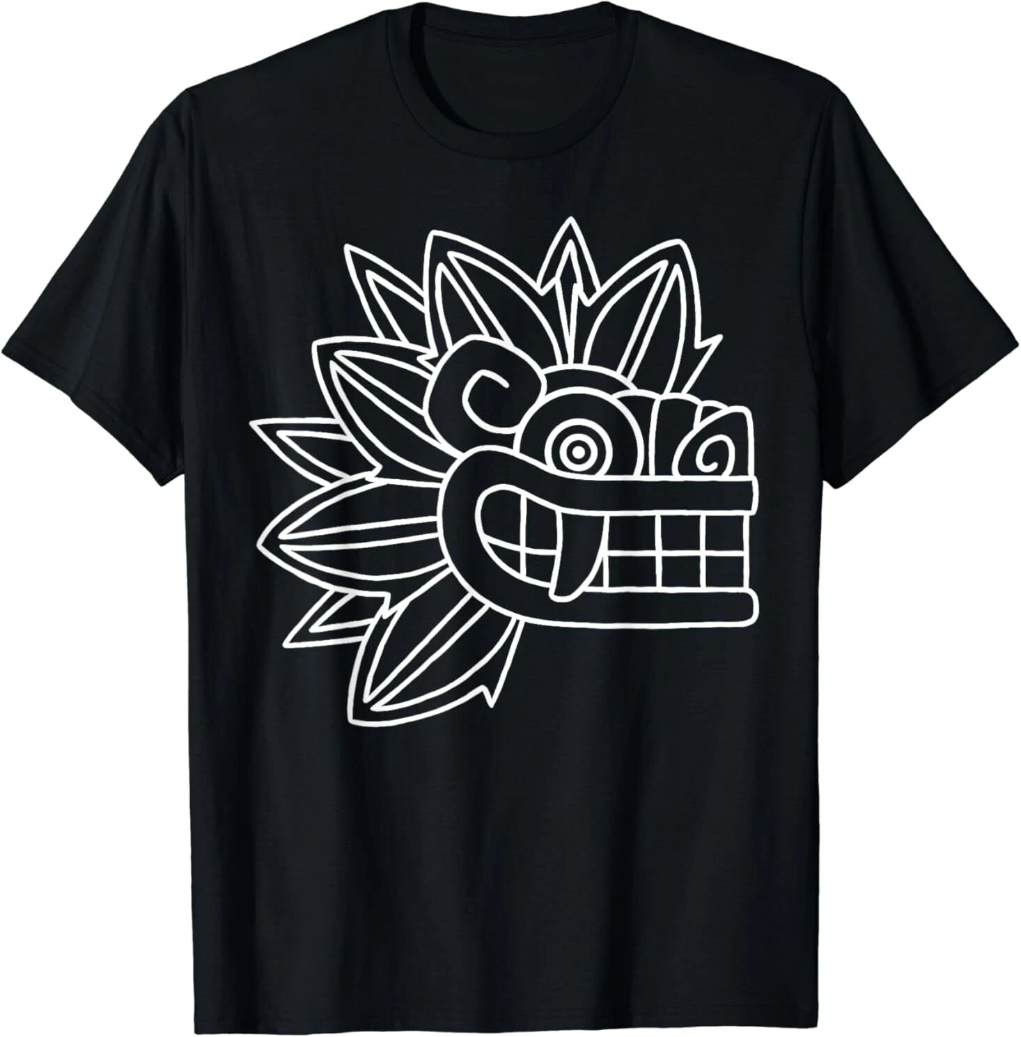 Quetzalcoatl Aztec Mayan Feathered Serpent Toltec Inca T-Shirt ...