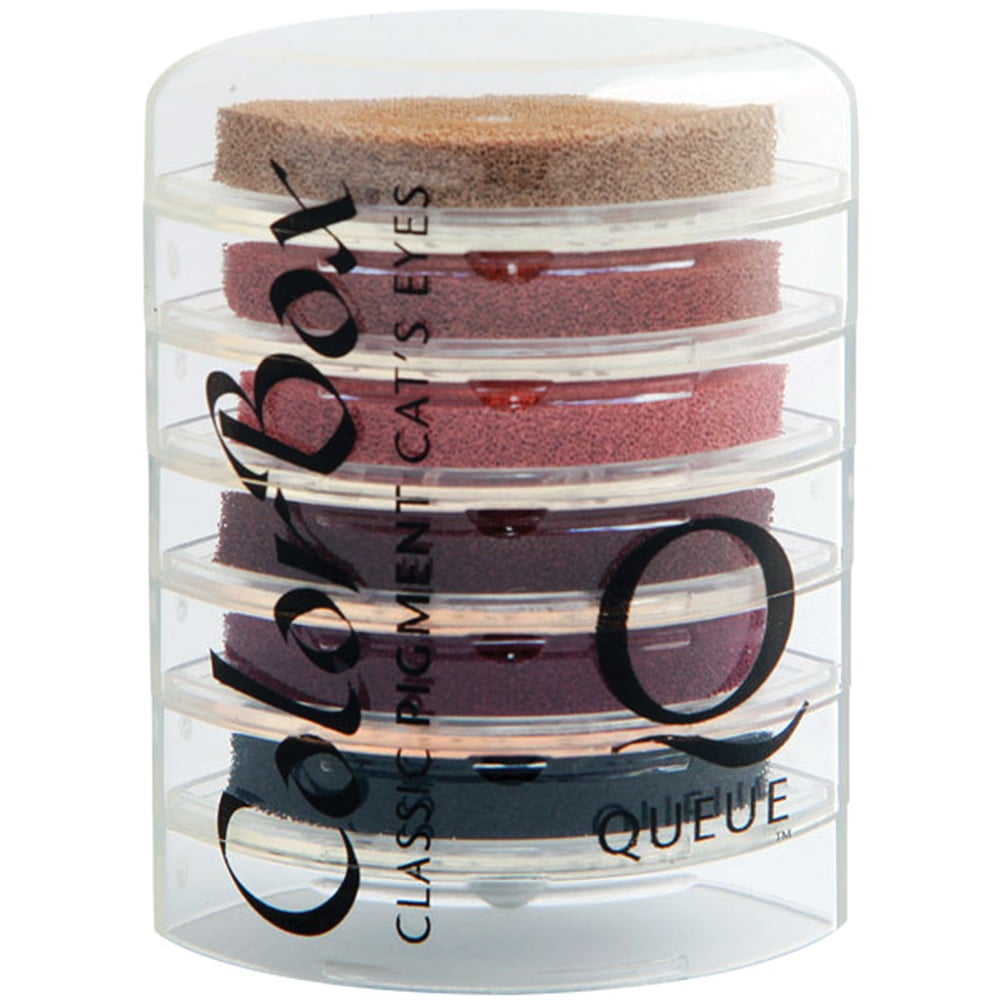 CLEARSNAP ColorBox Cat's Eye Queue Nontoxic Pigment Inkpads (Case of 6 ...