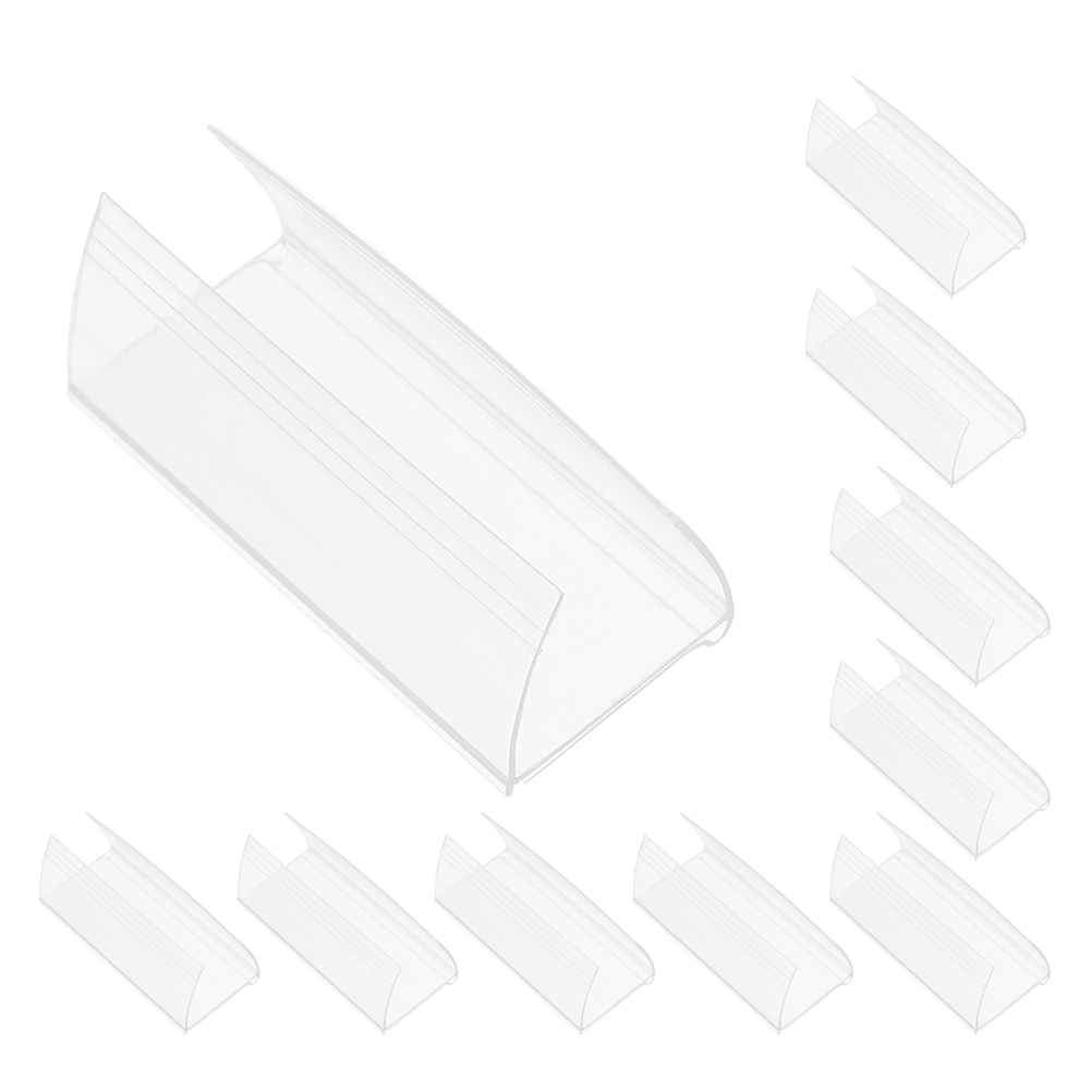 BESTONZON Plastic Label Holders Design 50Pcs 2.4x1x0.9In - Walmart.com
