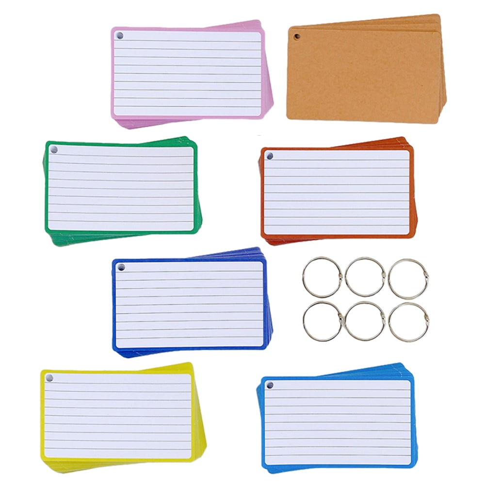 Qugx 6 books Index Cards Small Notepads Speech Cards Note Study Cards ...