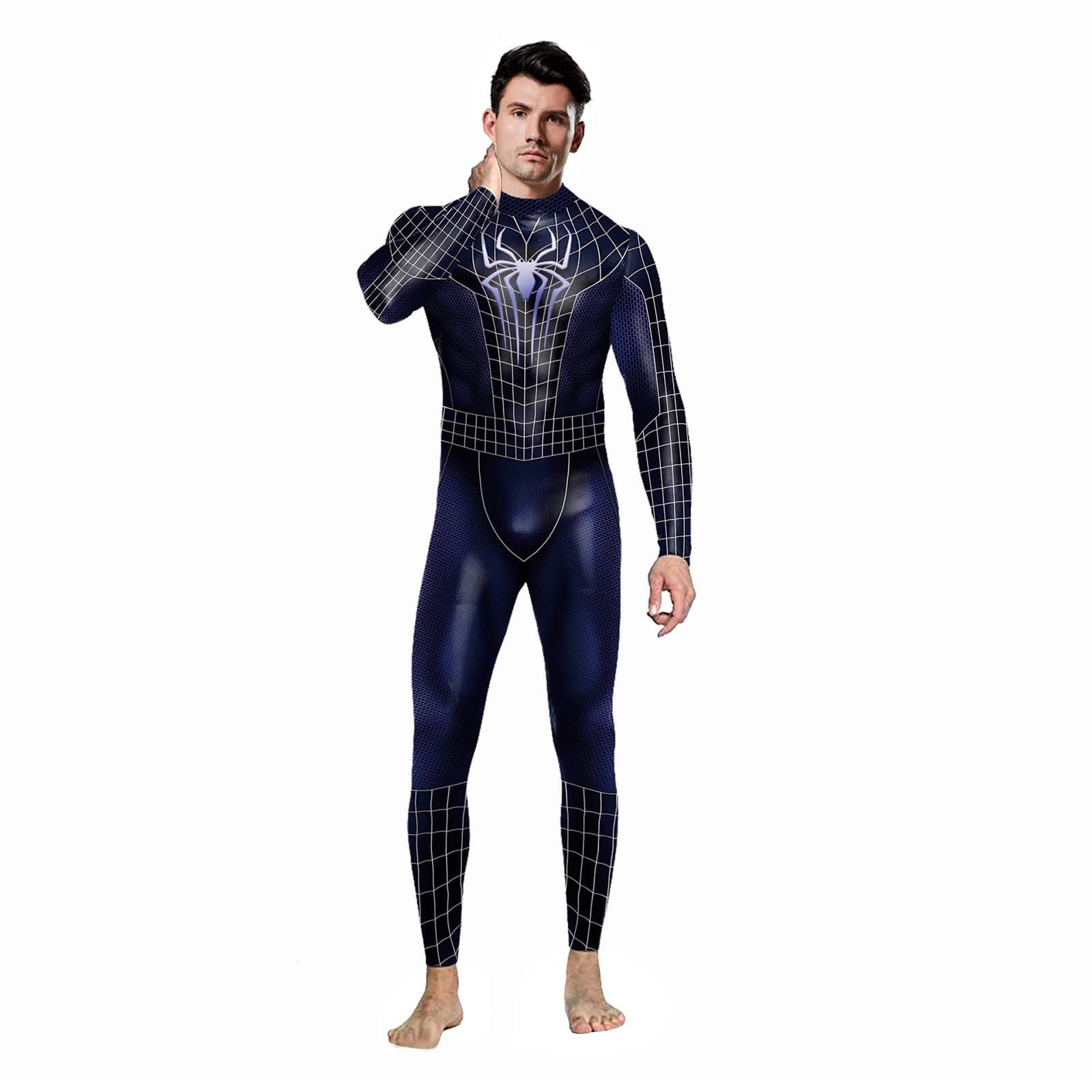 Quibby 3D Superhero Costume 3D Superhero Jumpsuit Halloween Costumes ...