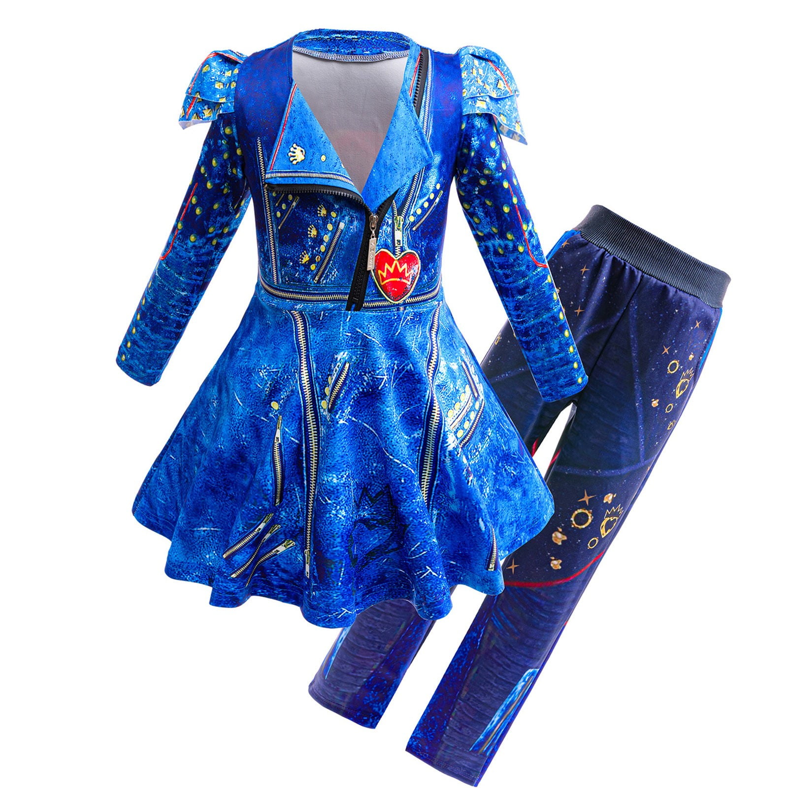 Quibby Descendants Dress High Restoration Accuracy Descendants Costume ...