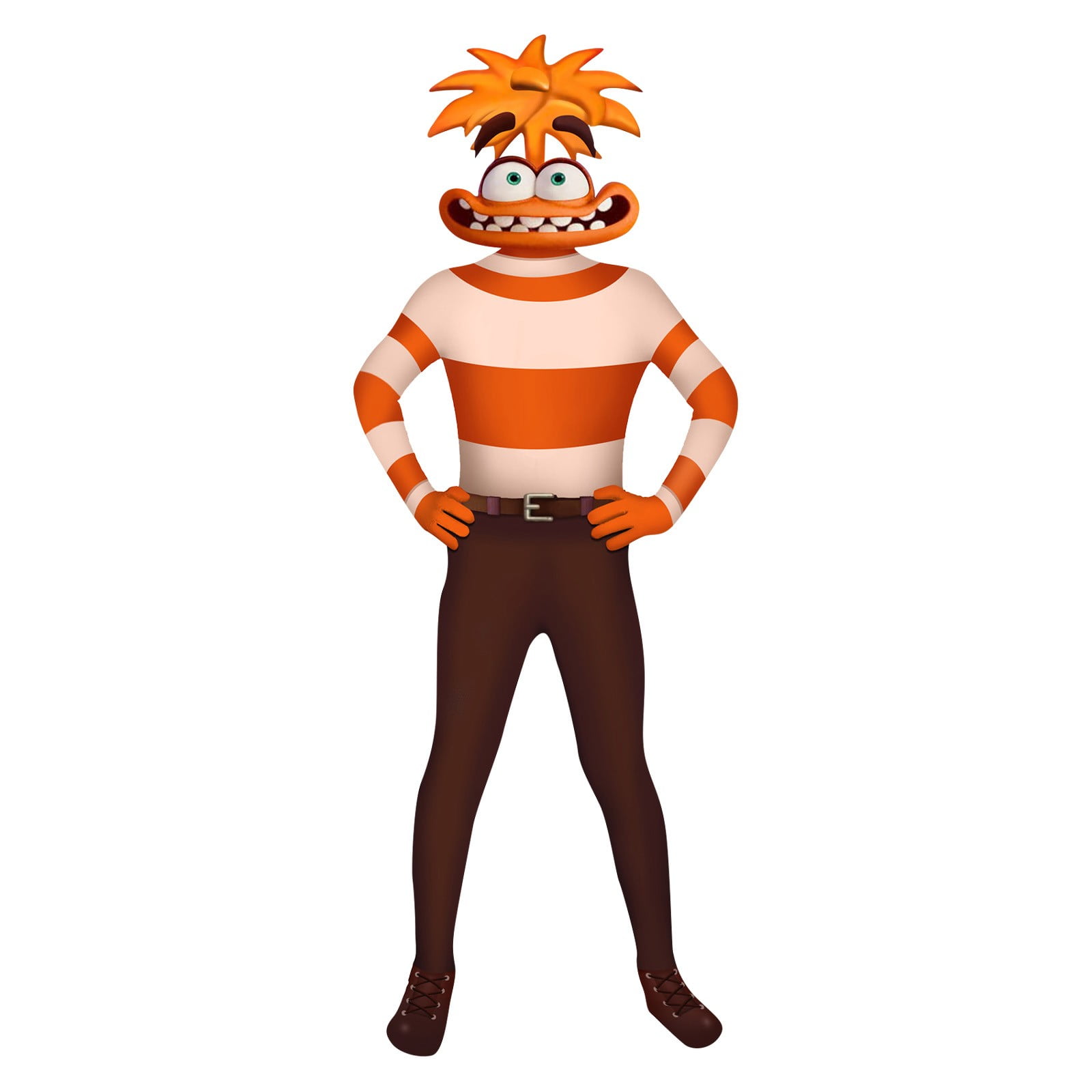 Quibby Inside Out 2 Costume Colorful Mood Character Outfit - Inside Out ...