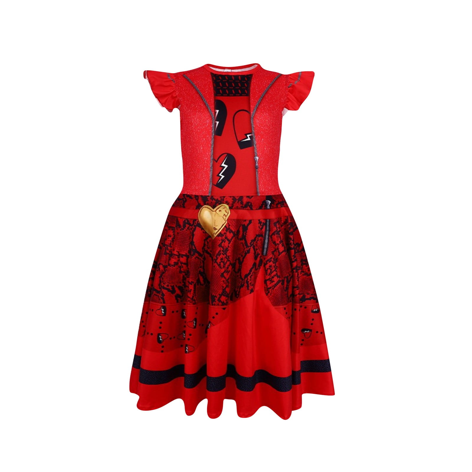 Quibby Kids Descendants 4 Costume, 2025 Descendants Dress, Fancy Dress ...