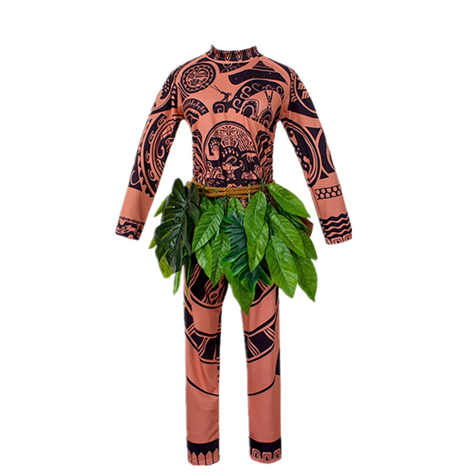 Quibby Moana Costume Polynesian Costume - Polynesian Cosplay Costume ...