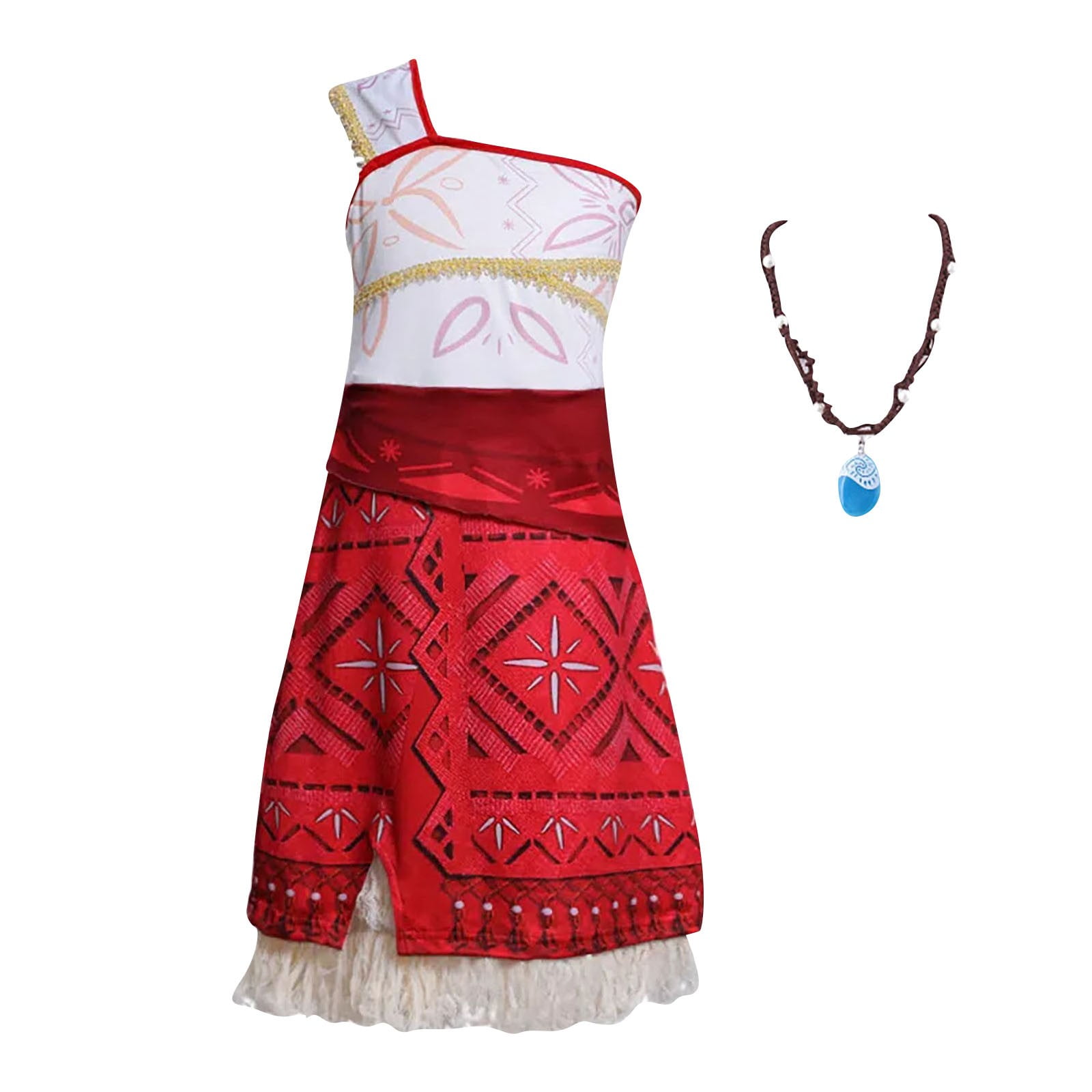 Quibby Moana Costume Polynesian Princess Dress- Polynesian Cosplay ...