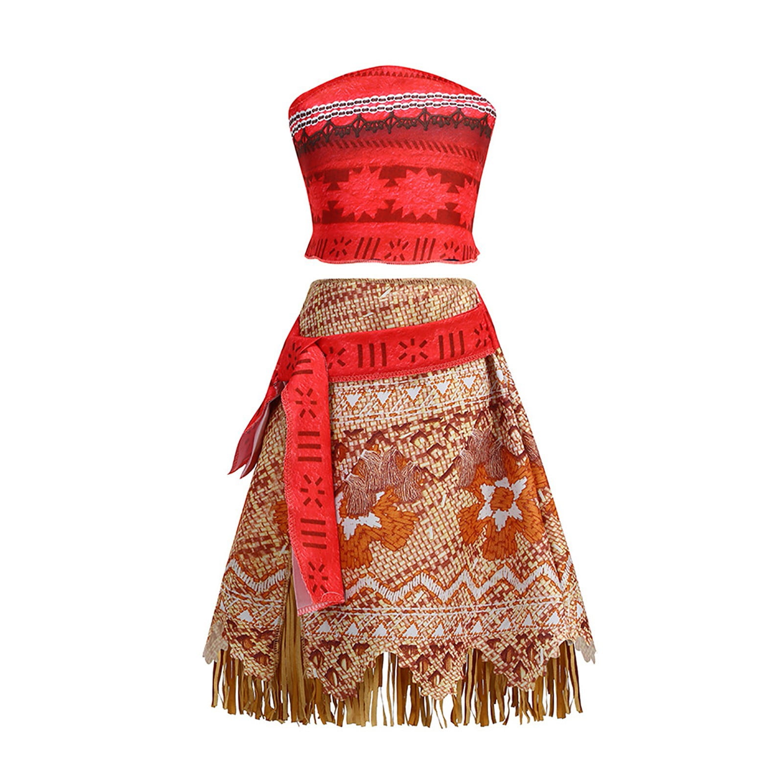 Quibby Moana Costume Polynesian Princess Dress- Polynesian Cosplay ...