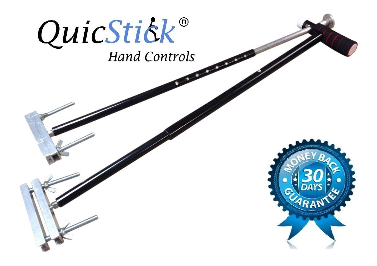 QuicStick Hand Controls Disabled Driving Handicap Aid Equipment For ...