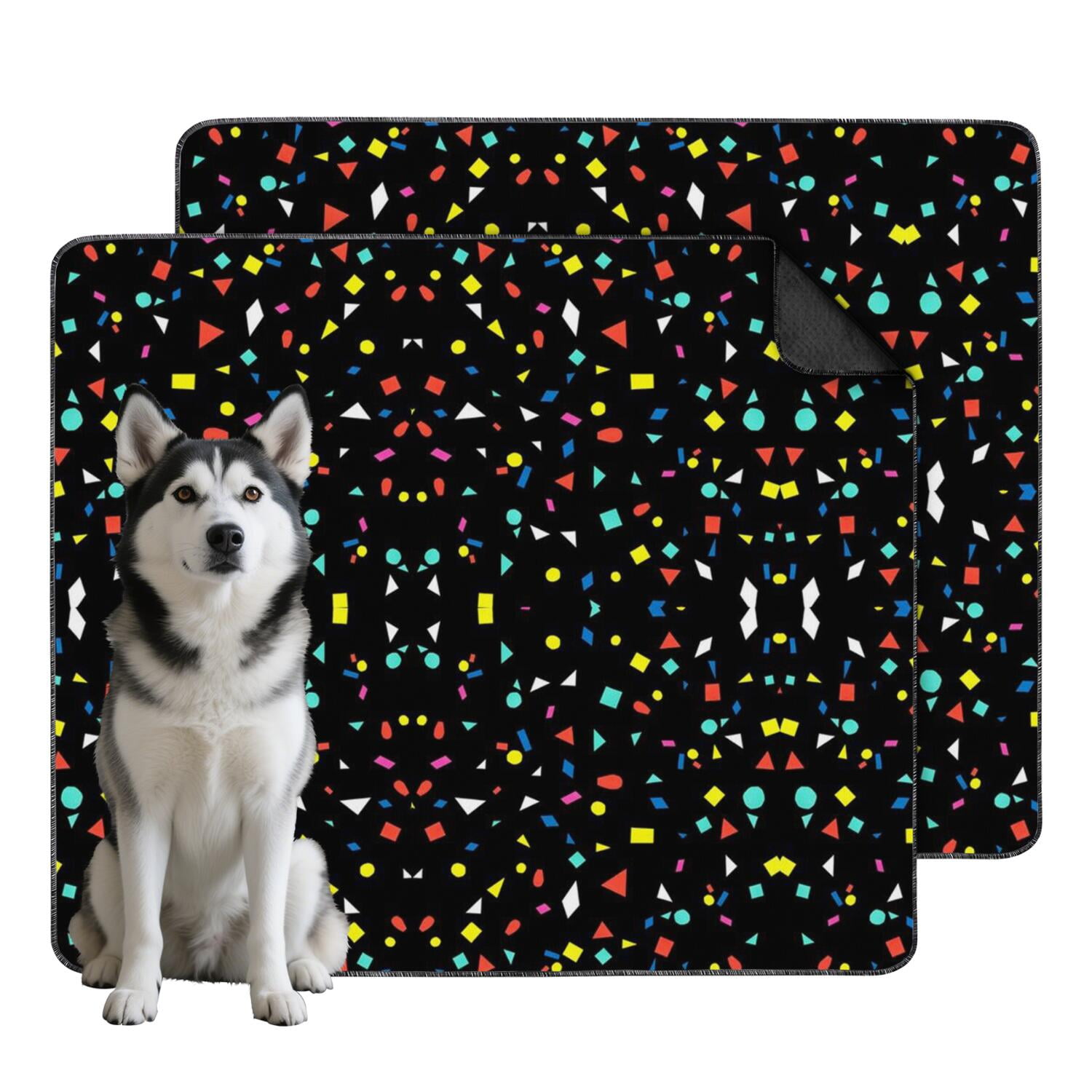 Quick-Absorb Dog Pee Pads, Washable Reusable Potty Pads for Fast Liquid ...