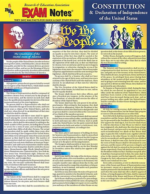 Quick Access Reference Charts: Constitution and Declaration of ...