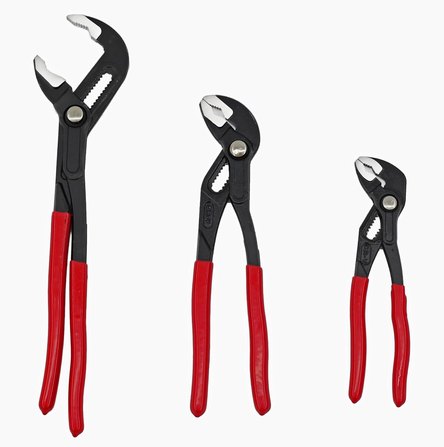 Quick Adjust Groove Joint Pliers Set 7-inch, 10-inch, 12-inch, Groove ...
