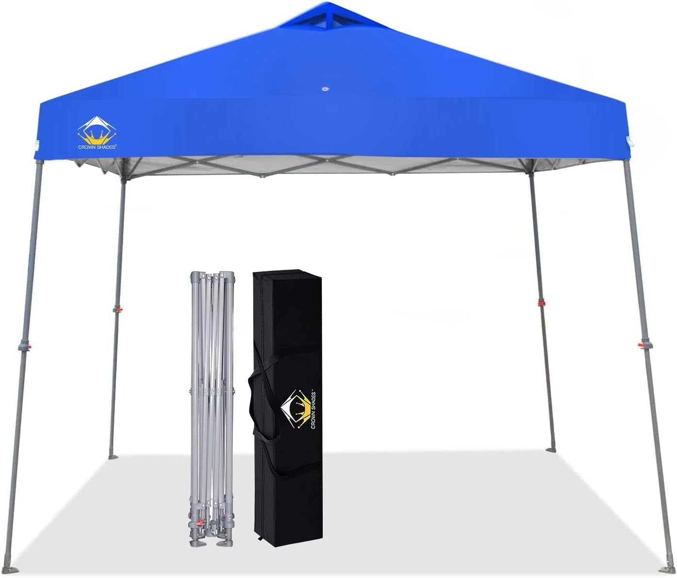 Quick Assembly 9x9 Pop Up Canopy Tent, Beach Camping Shelter with 11x11 ...