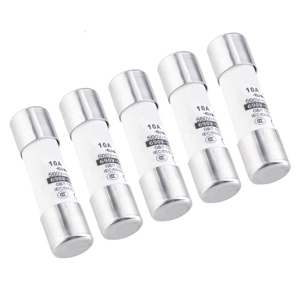 Quick Blow Ceramic Fuses set Electrical Tube Fuses set Ceramics ...