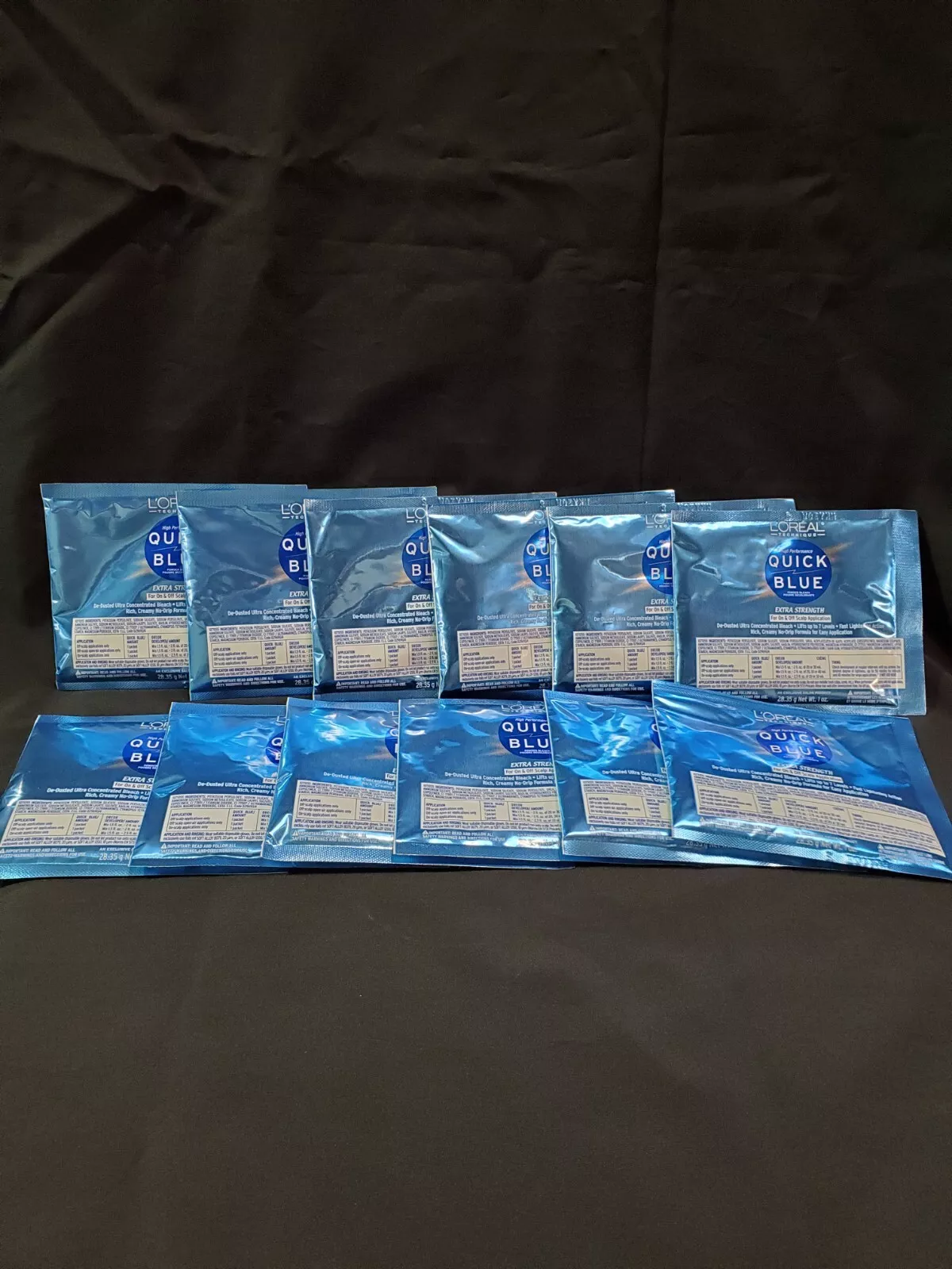 Quick Blue Powder Bleach Extra Strength 1 oz (12 Pack) - Walmart.com