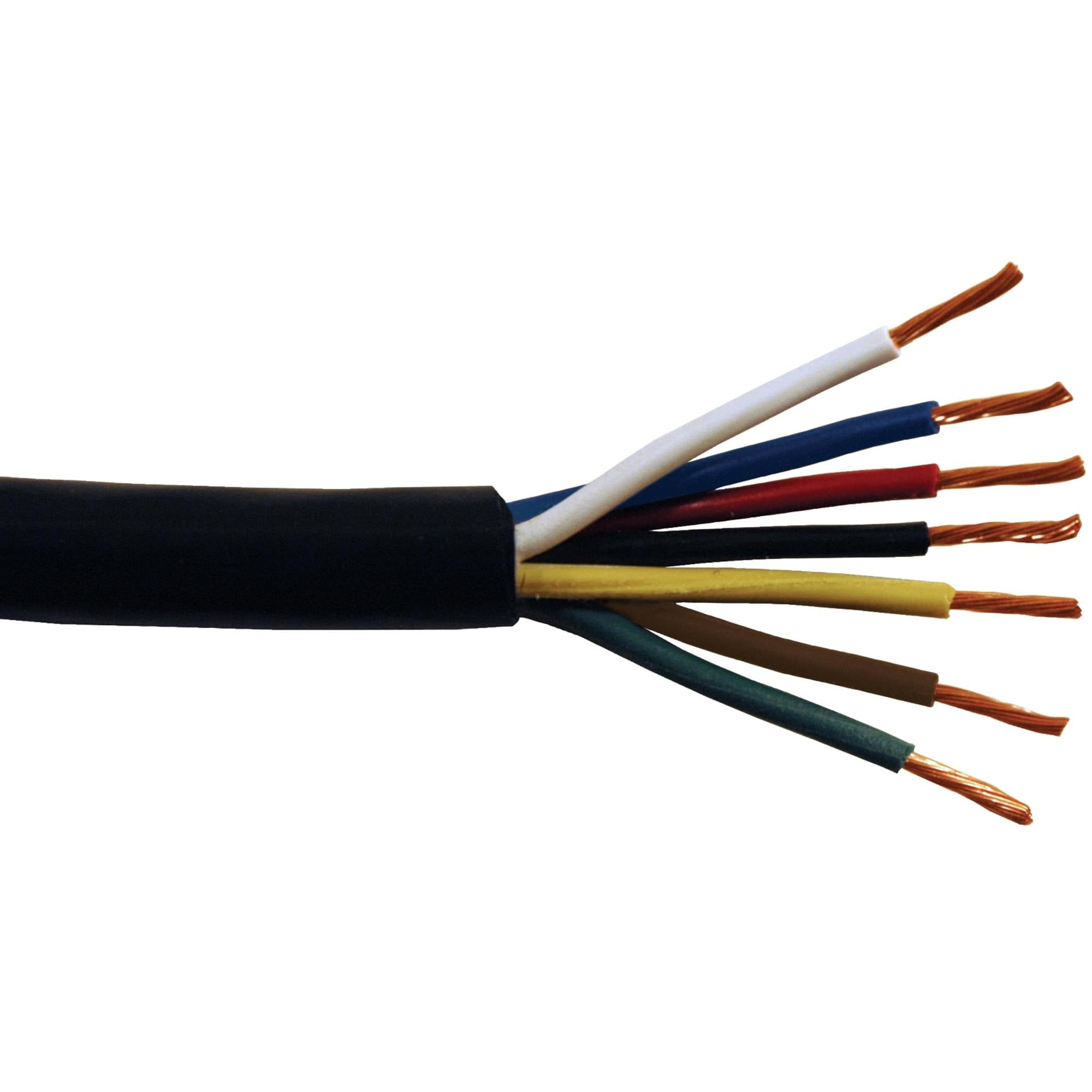 Quick Cable 234301-100 Trailer Lighting Cable - 14/7 Cable, 100 ...