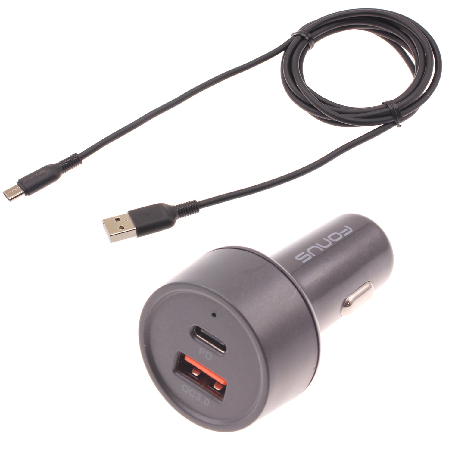 Quick Car Charger for Boost Mobile Celero 5G Plus (2024) - 36W 2-Port ...