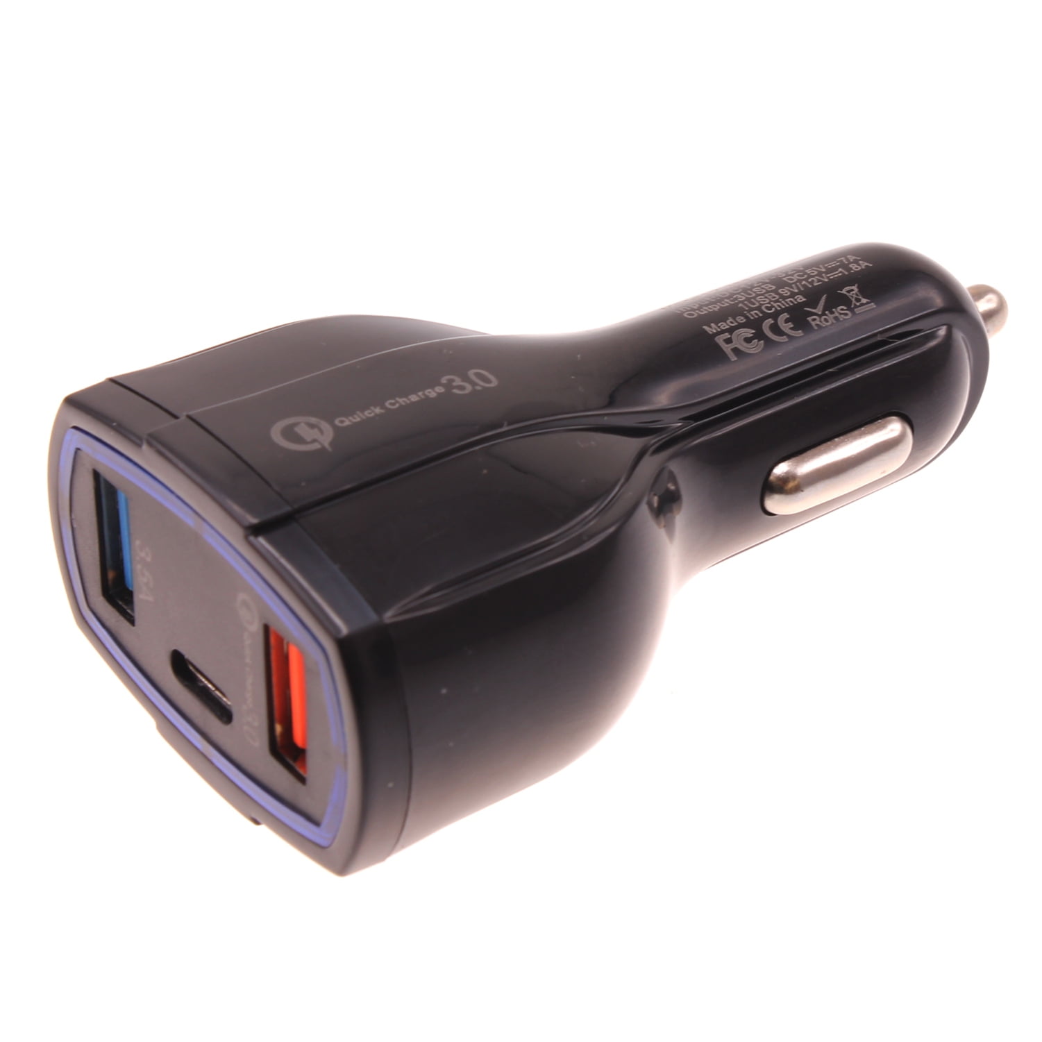 Quick Car Charger for Google Pixel 8/Pro Phones - 48W 3-Port USB Type-C ...