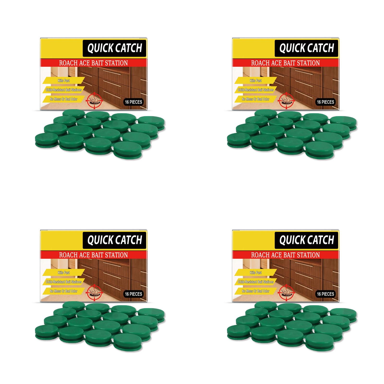 Quick Catch Cockroach Indoor Outdoor Stations for Small Cockroach Use ...
