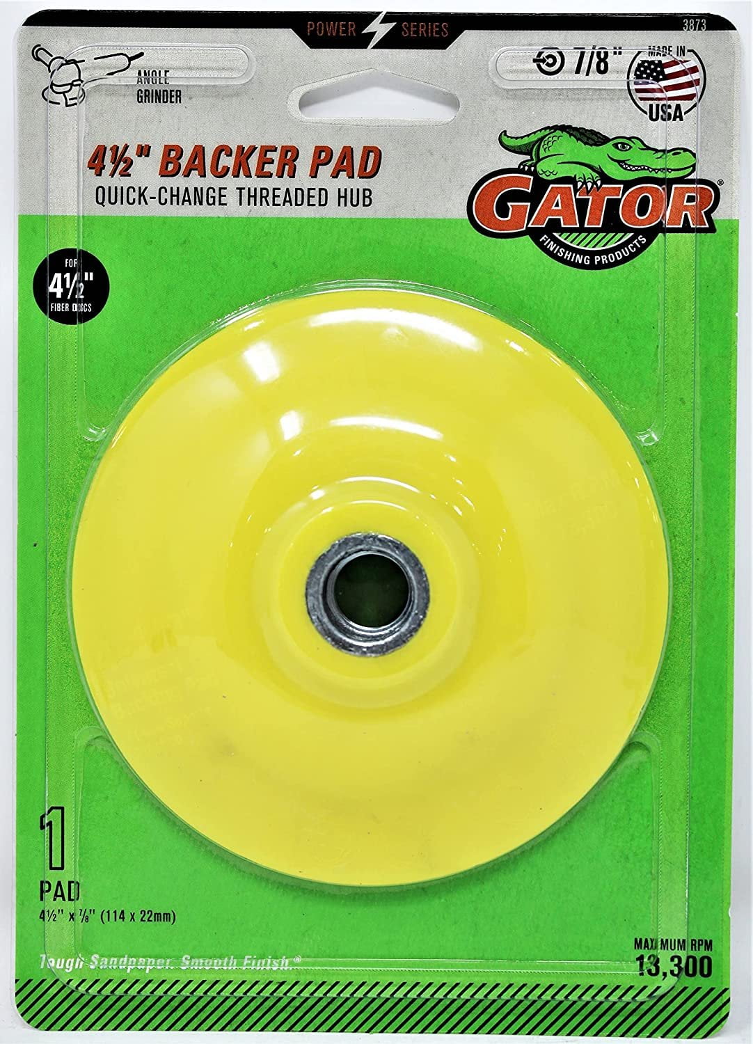 Quick Change Angle Grinder Backing Pad - Walmart.com