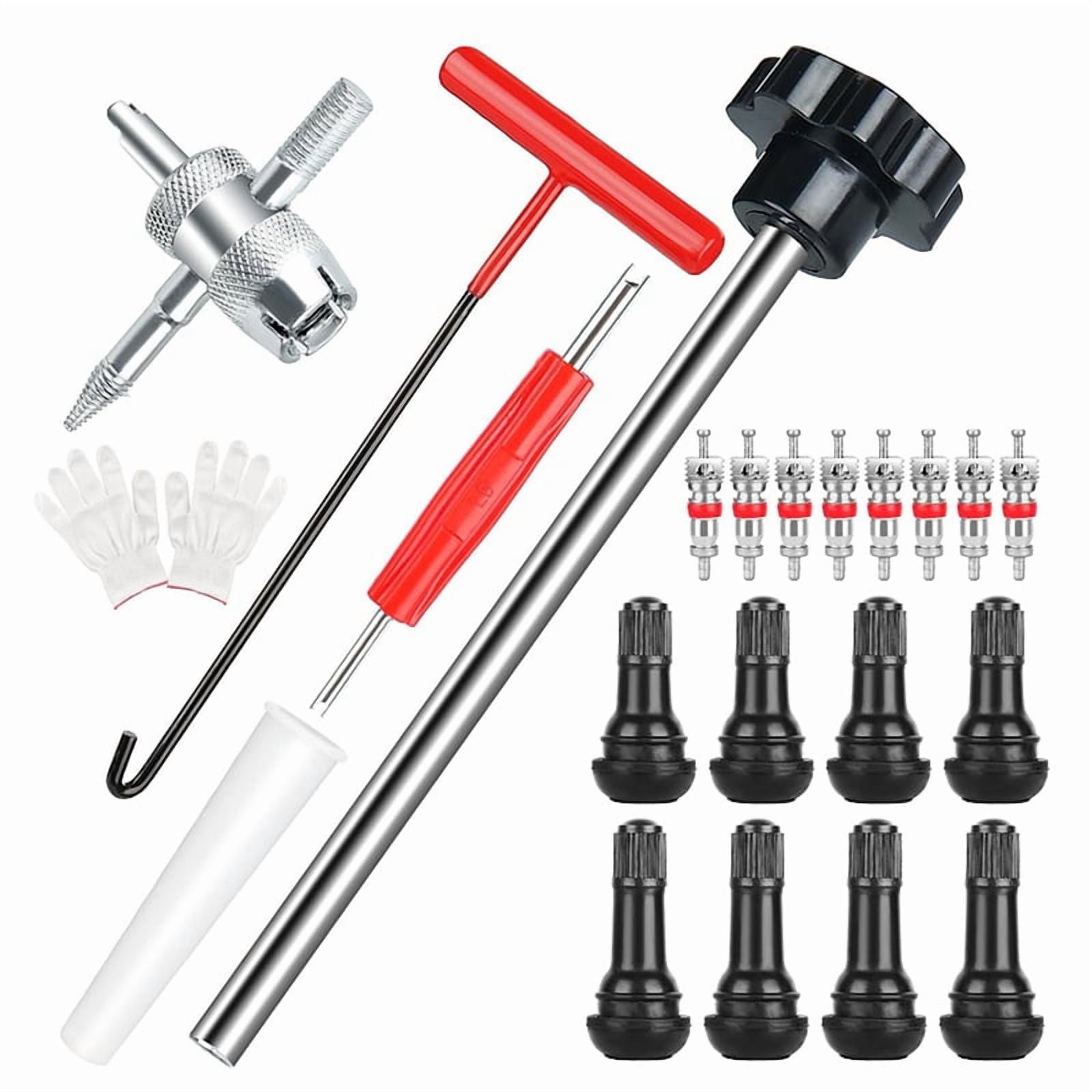 Quick Change Tire Valve Tool Kit, Tire Valve Stem Core Replacement Tool ...