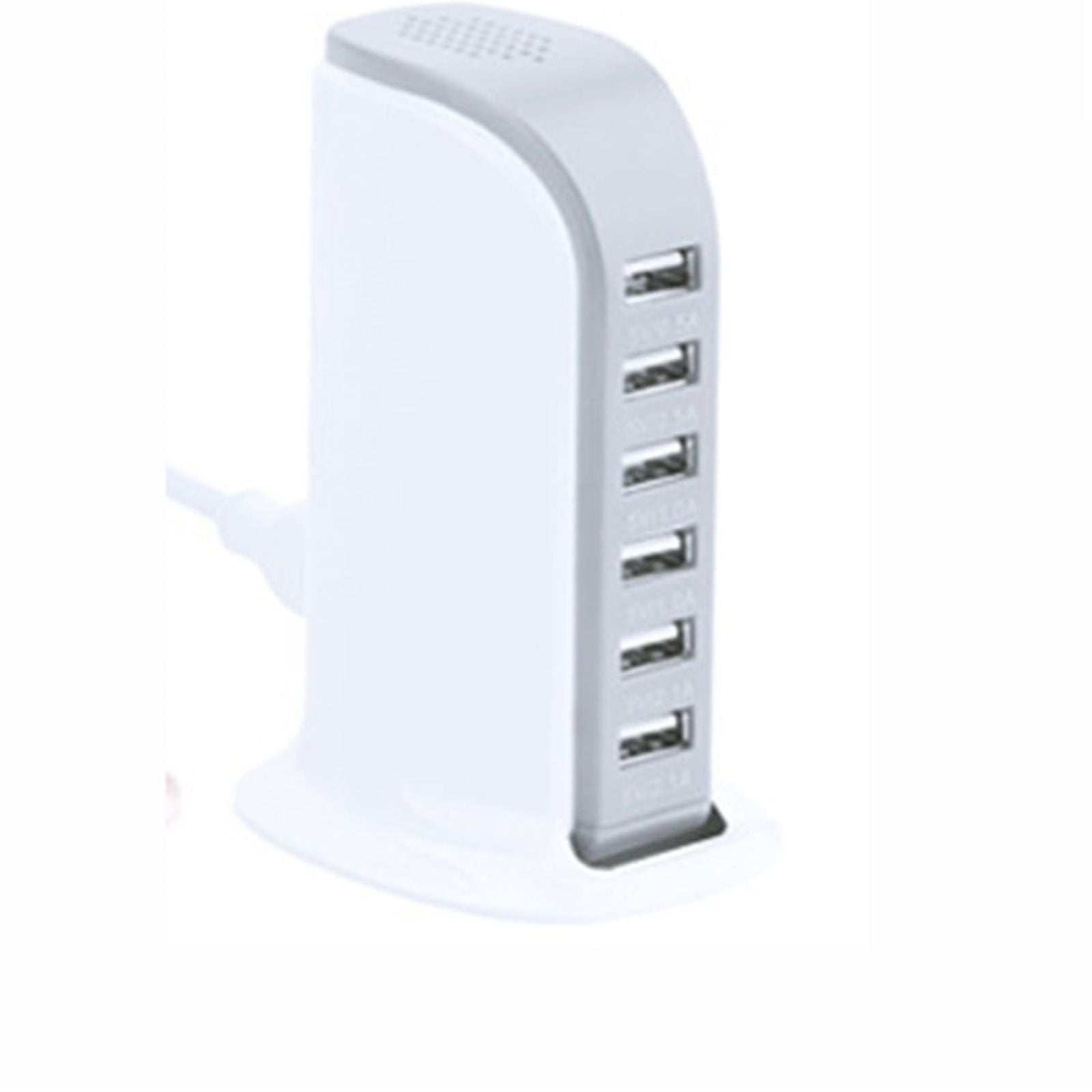 Quick Charge 6-Port USB Charging Station Fast Multiple Power Smart ...