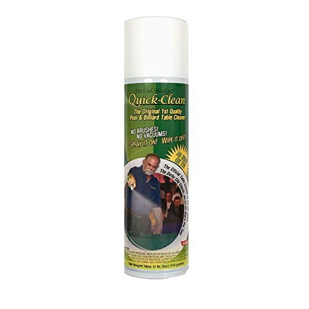 David Hodges Quick-Clean Pool and Billiard Table Felt Cloth Cleaner ...