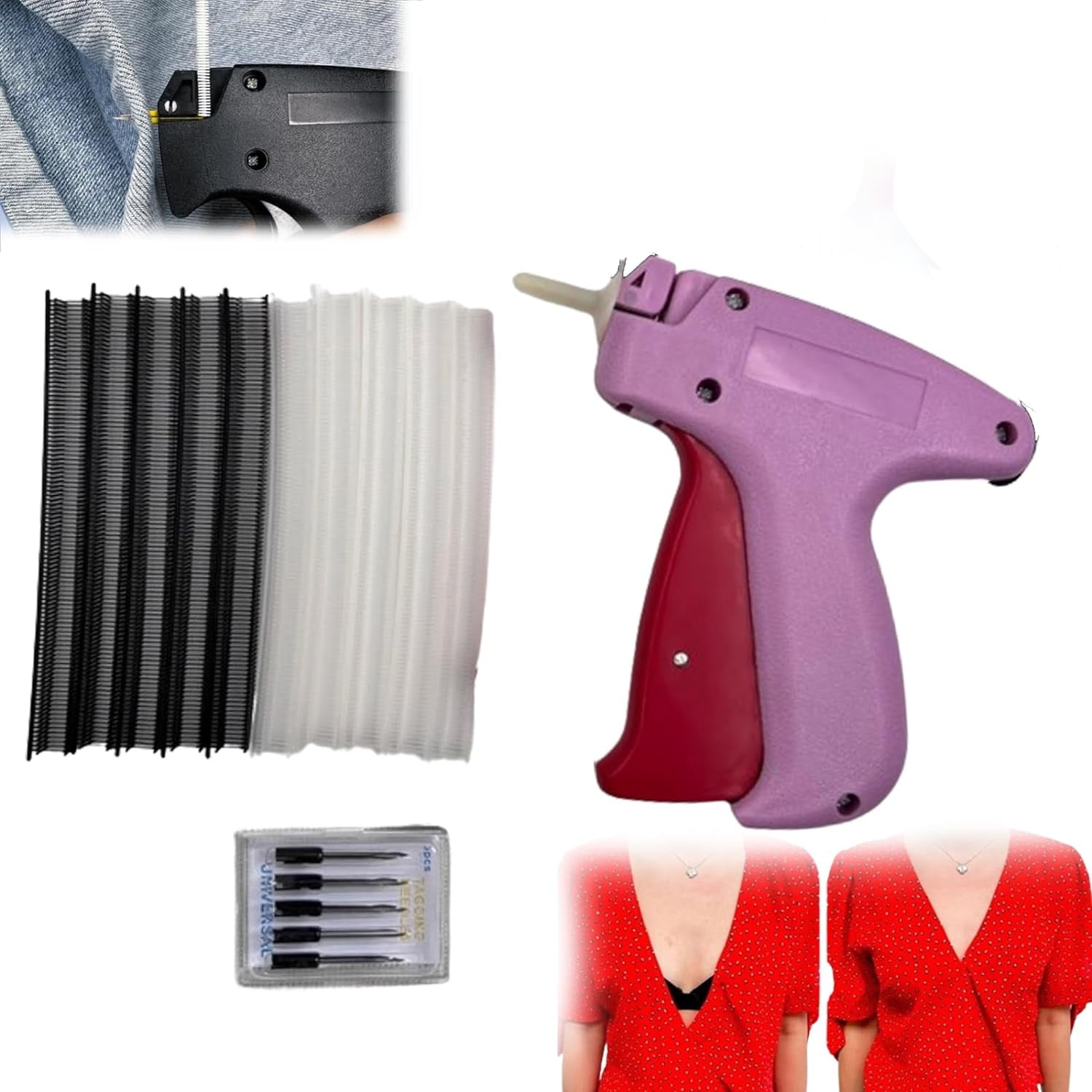Quick Clothing Fixer, Sewing Machine,Quilt Tacking Gun,Micro Stitch Gun ...
