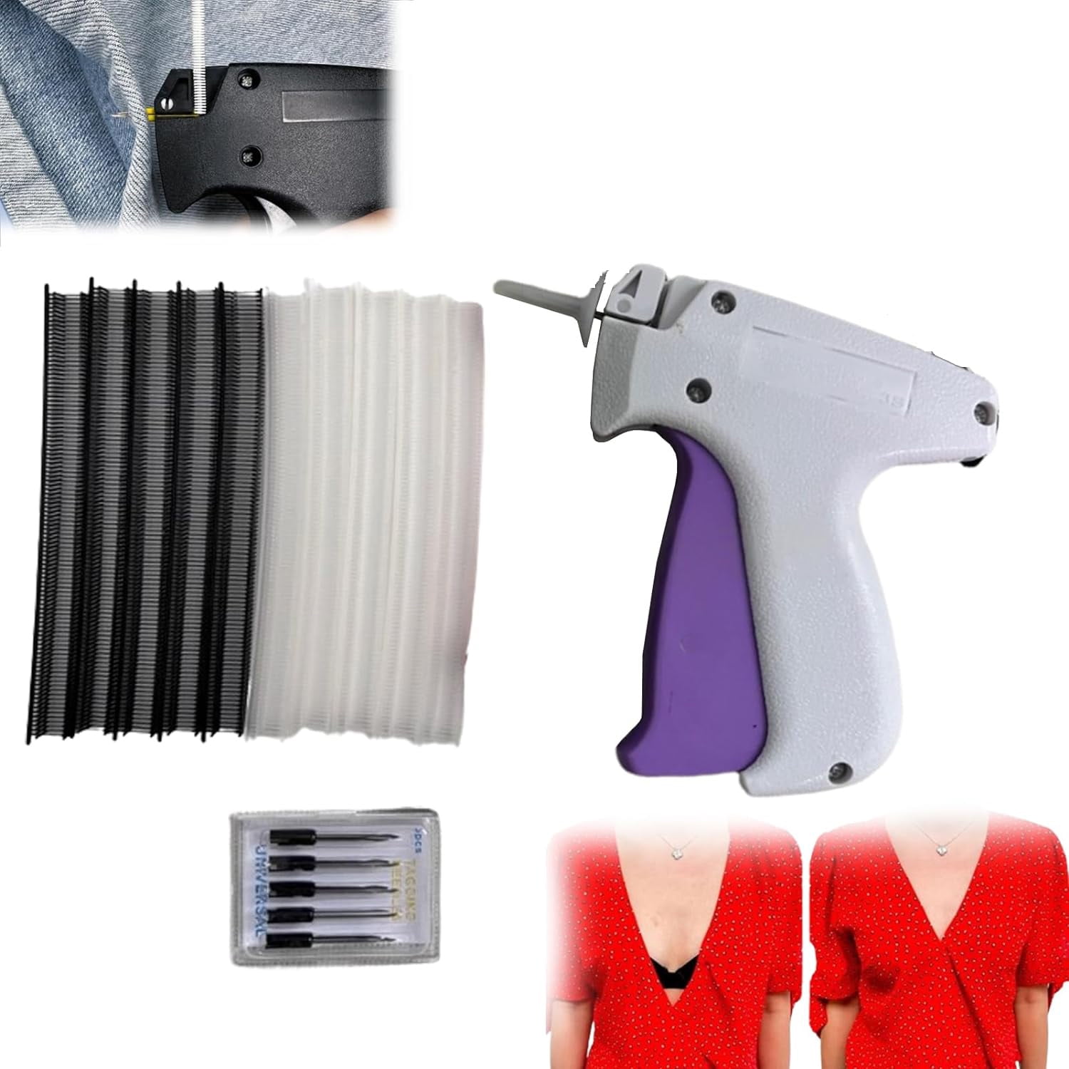 Quick Clothing Fixer, Sewing Machine,Quilt Tacking Gun,Micro Stitch Gun ...