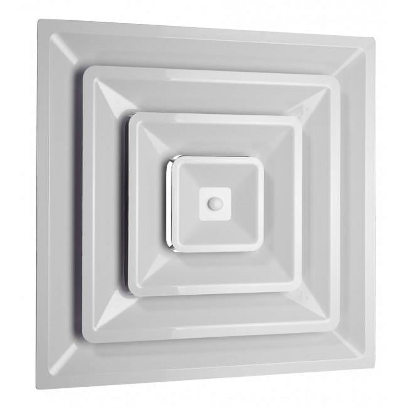 Quick Connect 2 X 2 ft. White Plastic Supply Drop In with 10 in. Boot ...