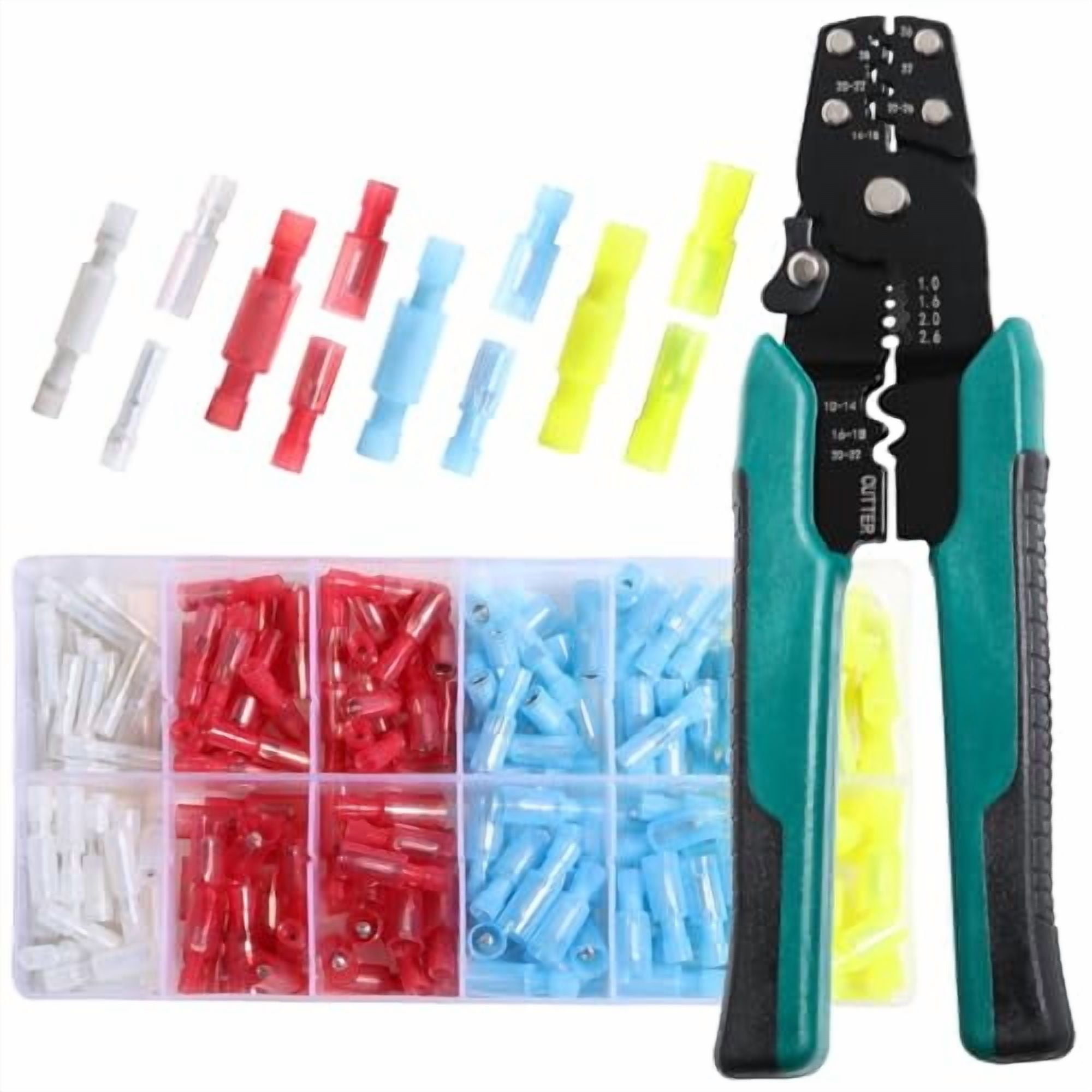 Quick Connect Disconnect Nylon Bullet Connectors Kit 24-16/16-14/12-10 ...