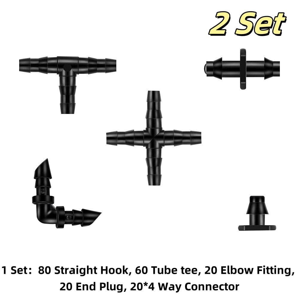 Quick-Connect Drip Irrigation Emitters for 1/4" Drip Irrigation Tubing ...