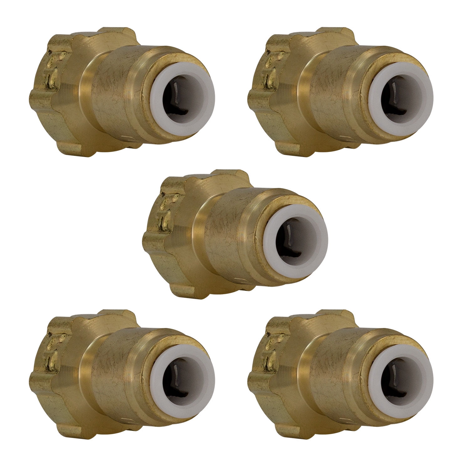 Quick Connect Female Brass Reducing Adapter - 1/4” Quick Connect x 3/8 ...