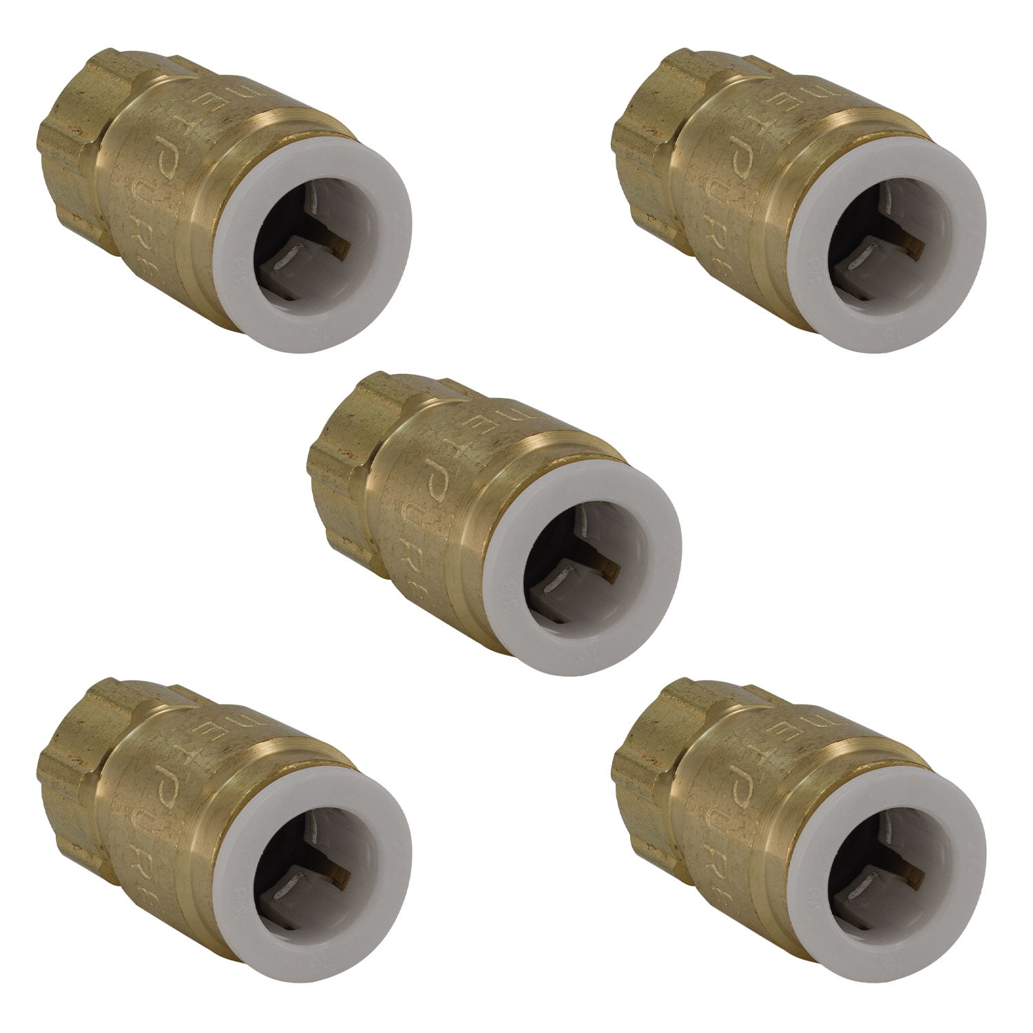 Quick Connect Female Brass Reducing Adapter – 3/8” Quick Connect x 1/4 ...