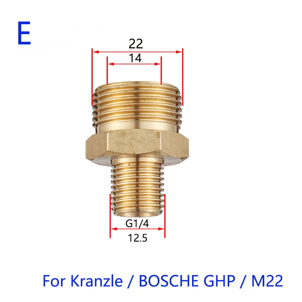 Quick Connect Foam Lance Connector Adapter for Karcher and For Bosch ...