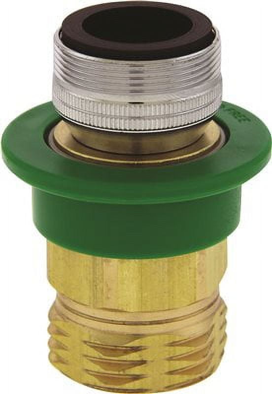 Quick Connect Hose to Faucet Coupler and Fitting Dual Thread by 3/4 in ...