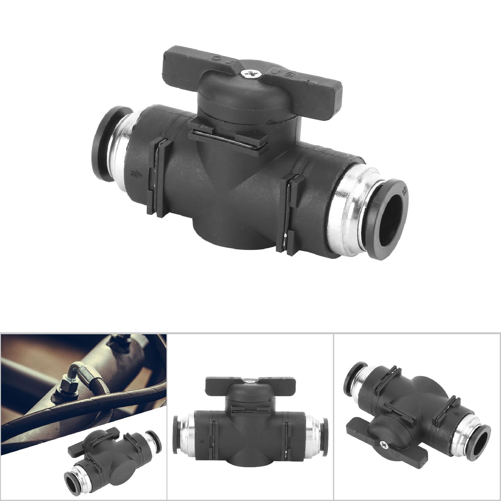 Quick Connect Pneumatic Valve, 6mm, 8mm, 10mm, 12mm Sizes, Fast, Leak ...