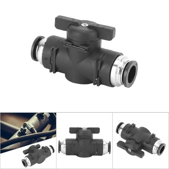 Quick Connect Pneumatic Valve, 6mm, 8mm, 10mm, 12mm Sizes, Fast, Leak ...
