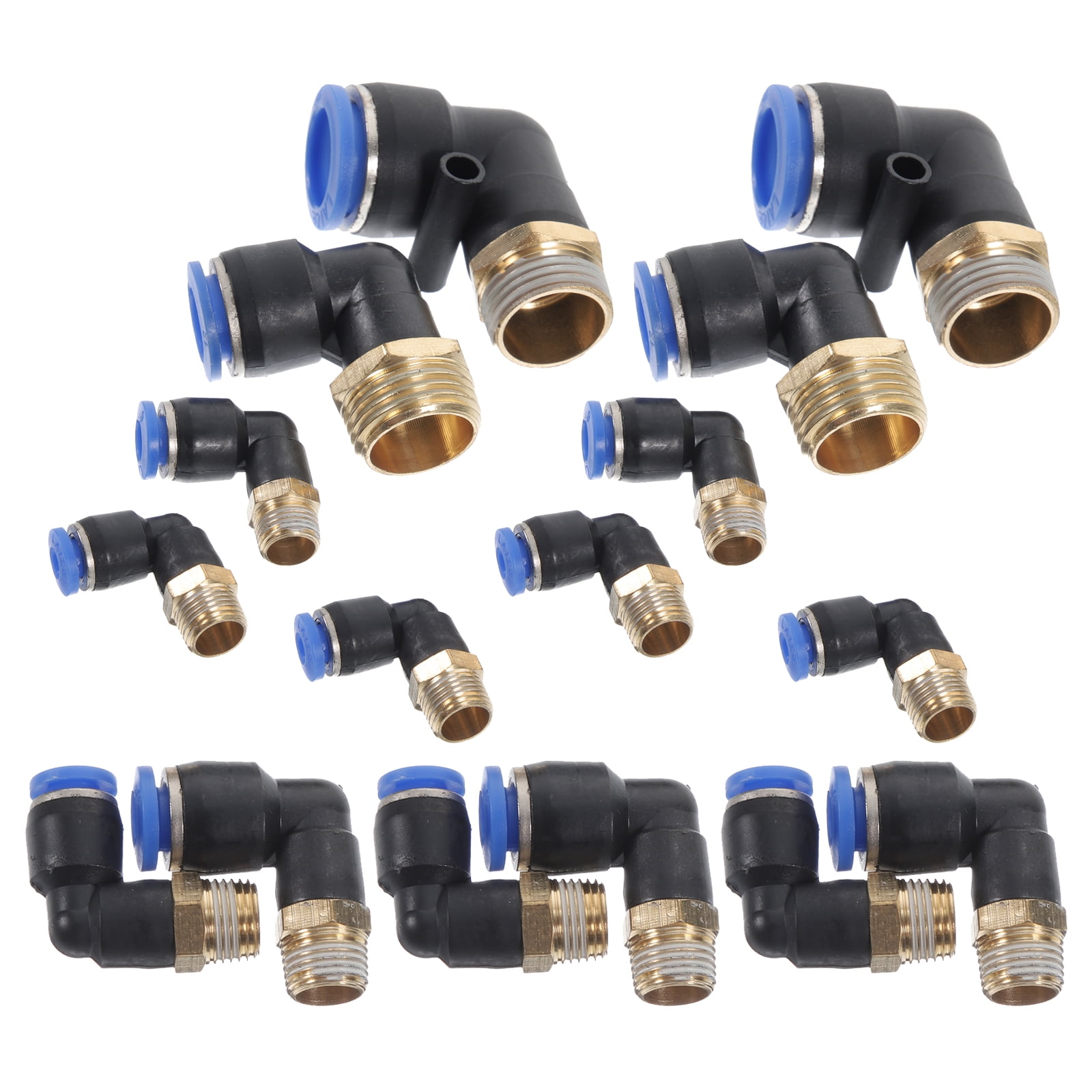 Quick Connect Quick-connect Pneumatic Plug-in Connector Threaded ...