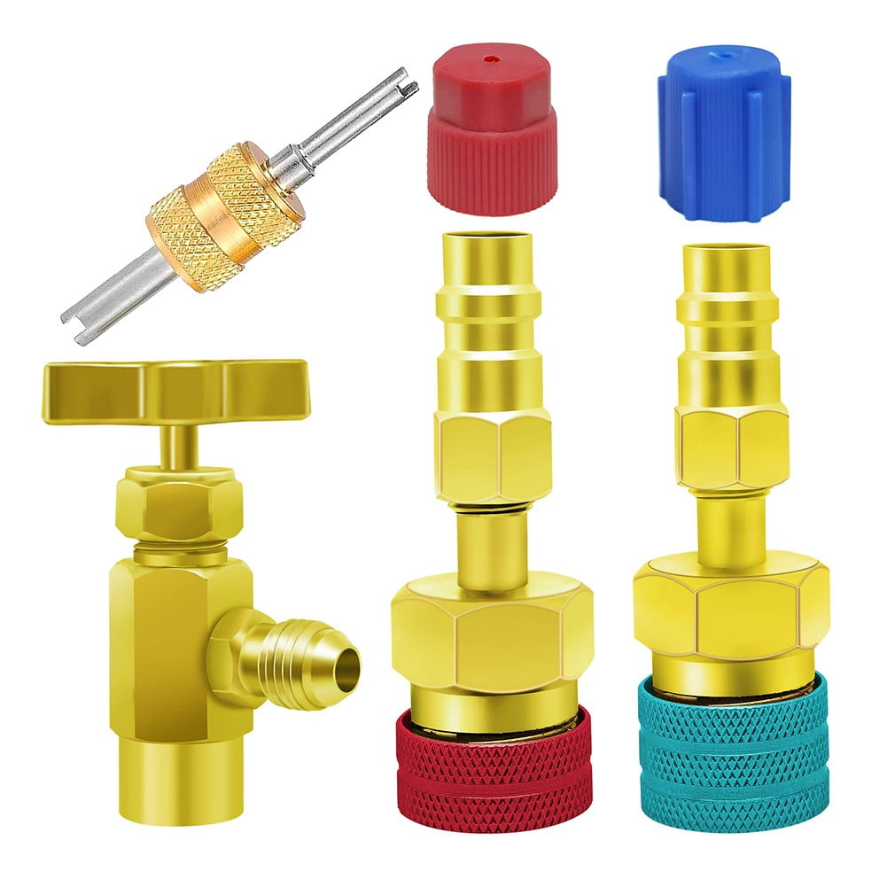 Quick Connector Adapters Set R1234YF to R134A High Quick Couplers ...