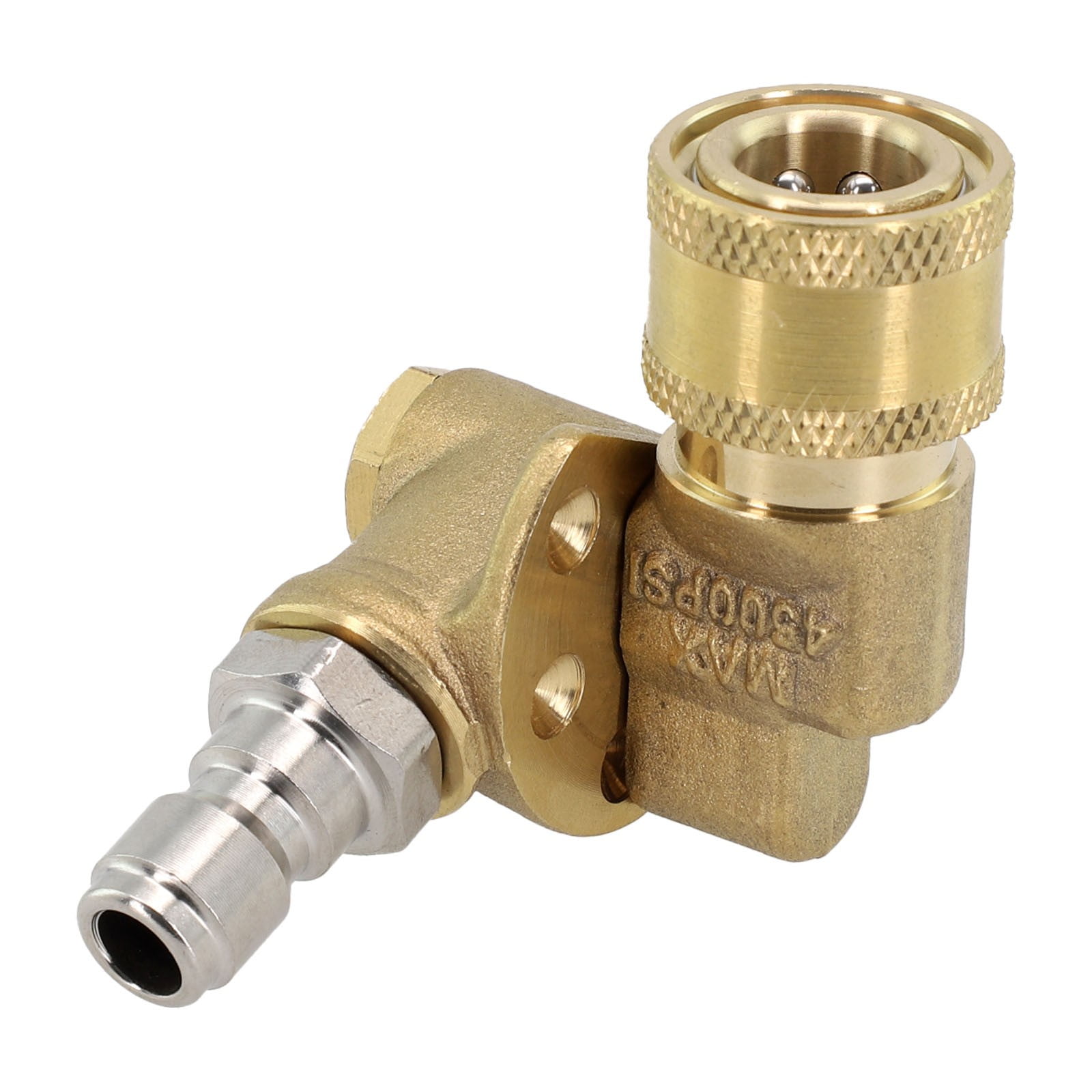 Quick Connector Swivel Coupler Adapter Adjustable Cleaner Nozzle ...