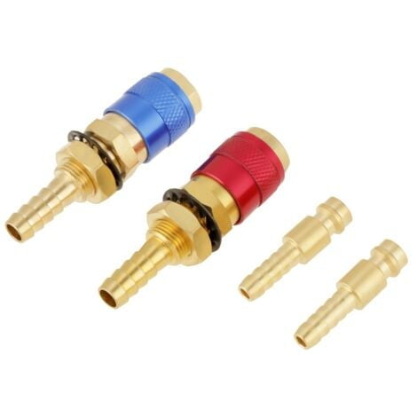 Quick Connectors, 2Pcs 8mm Gas and Water Quick Connector Oxygen Quick ...