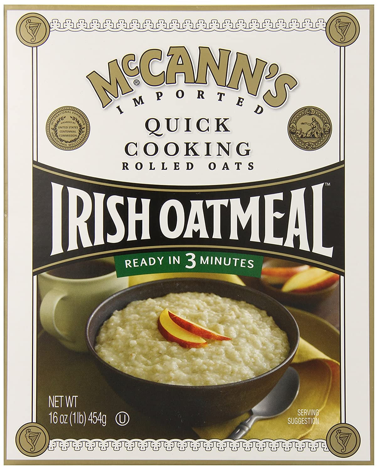 Quick Cooking Rolled Oats, 16 Ounce - Walmart.com