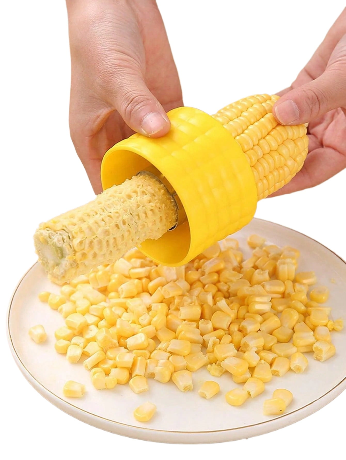 Quick Corn Kernel Stripper Tool, Easily Removes Kernels from Cob ...