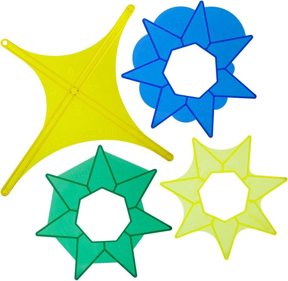 Quick Corners Set (4pc set) For Drawing Various Size Curves On Corners ...