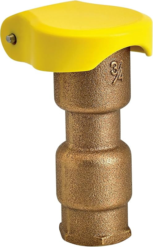 Quick Coupler Valve, Single Slot 3/4-Inch FPT Inlet, Sprinkler Garden ...