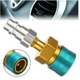 Quick Coupling Adaptor Connector R1234YF to R134A Car Air Conditioning ...