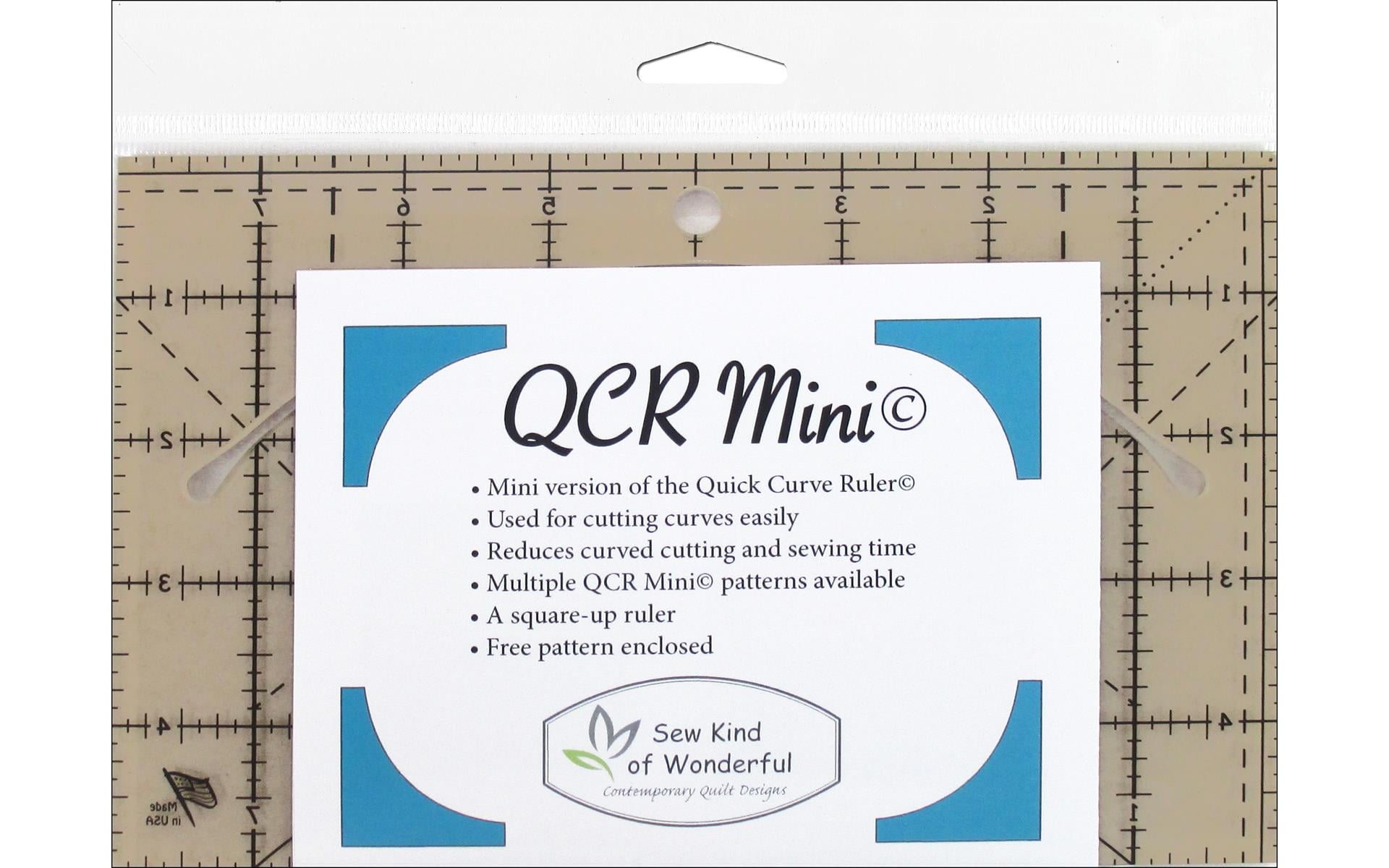 Quick Curve Ruler Mini, Sew Kind of Wonderful - Walmart.com