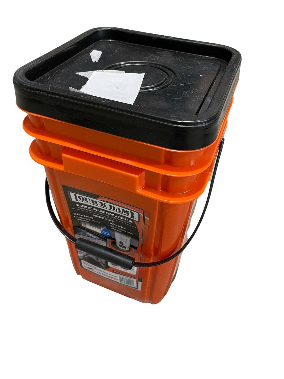 Quick Dam Grab & Go Flood Protection Kit: 5x 5ft Barriers & 10ft Water ...